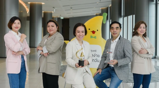 Krungsri won 2 awards for its successful "Make Life Simple" brand campaign