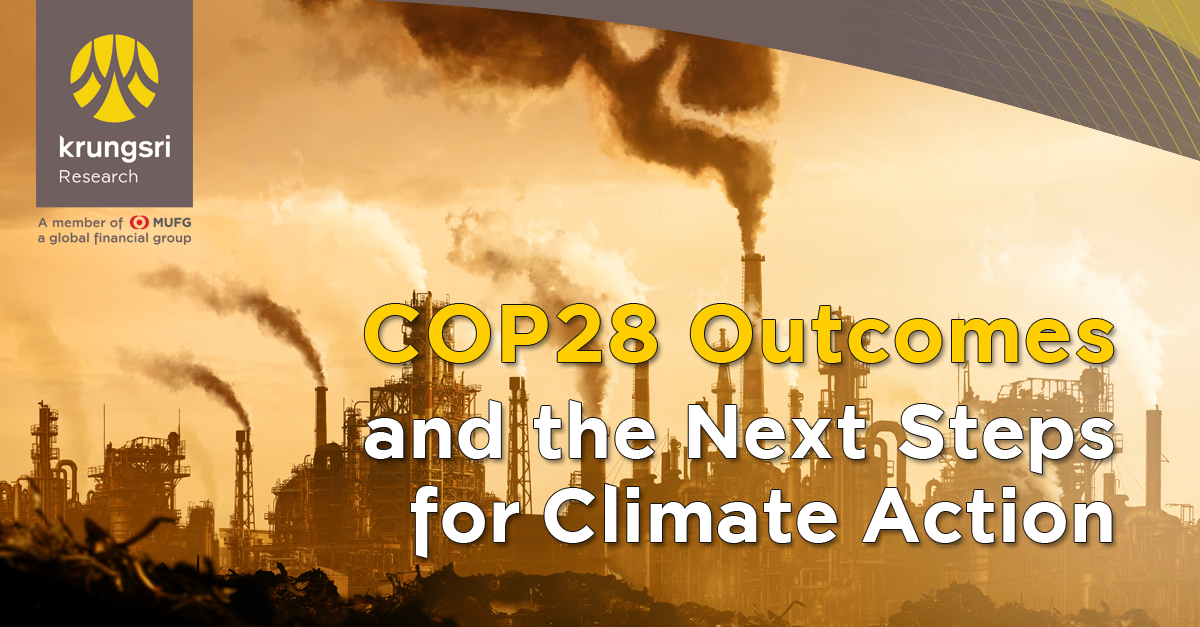 COP28 Outcomes and the Next Steps for Climate Action